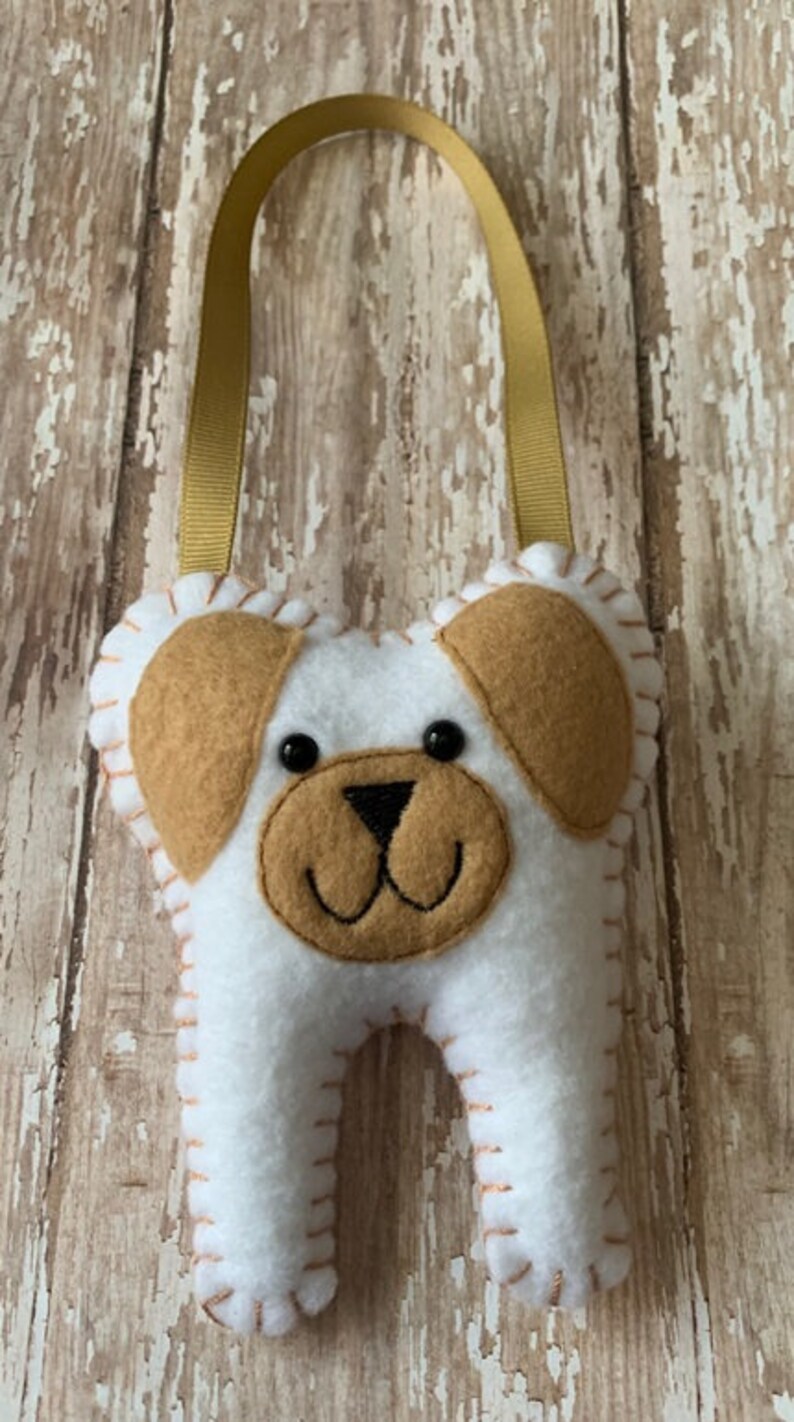 Puppy Dog Tooth Fairy Pillow - Etsy