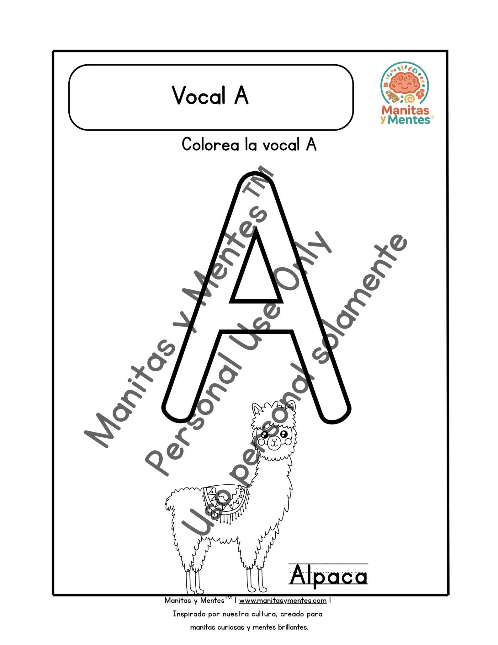Aprendemos Las Vocales!- Vowels Workbook - Etsy