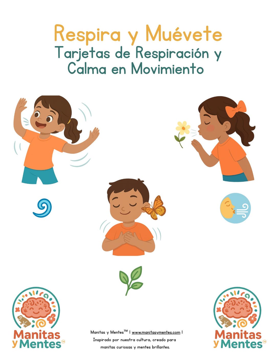 Respira Y Muévete – Breathe & Move Cards - Etsy