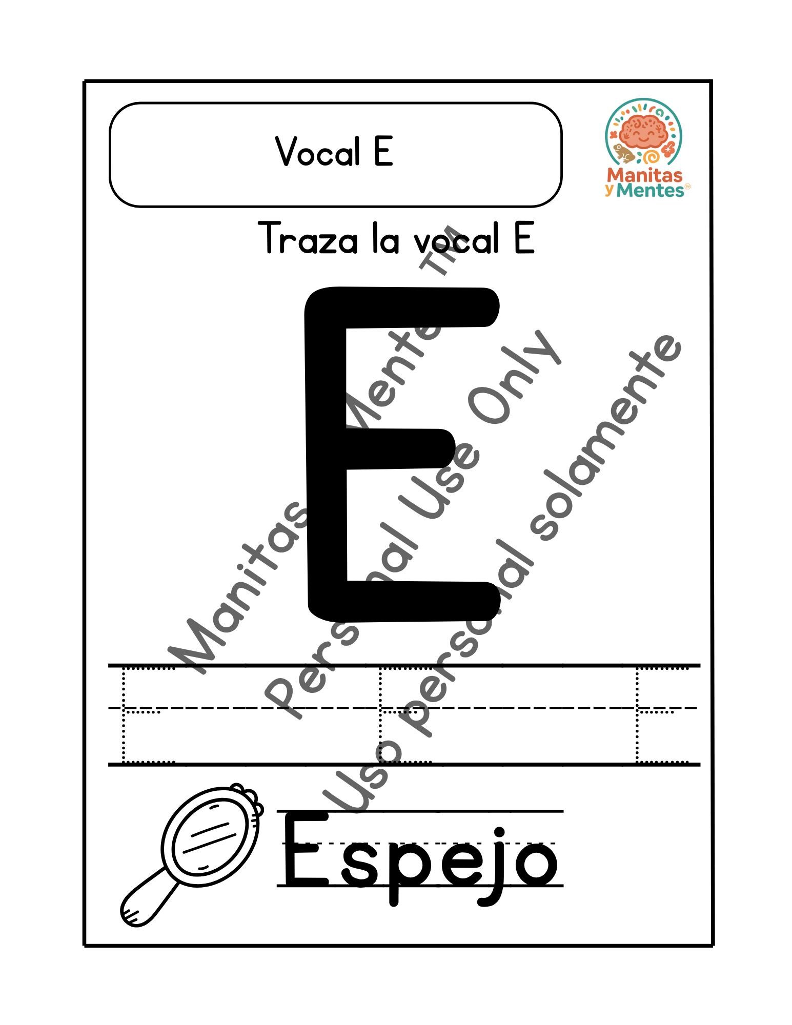 Aprendemos Las Vocales!- Vowels Workbook - Etsy