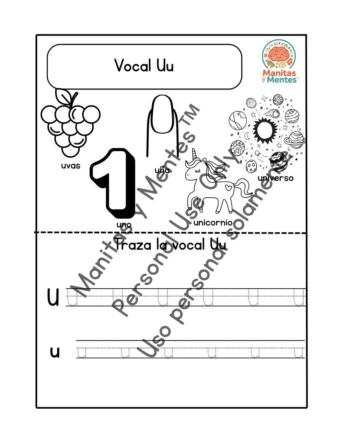 Aprendemos Las Vocales!- Vowels Workbook - Etsy