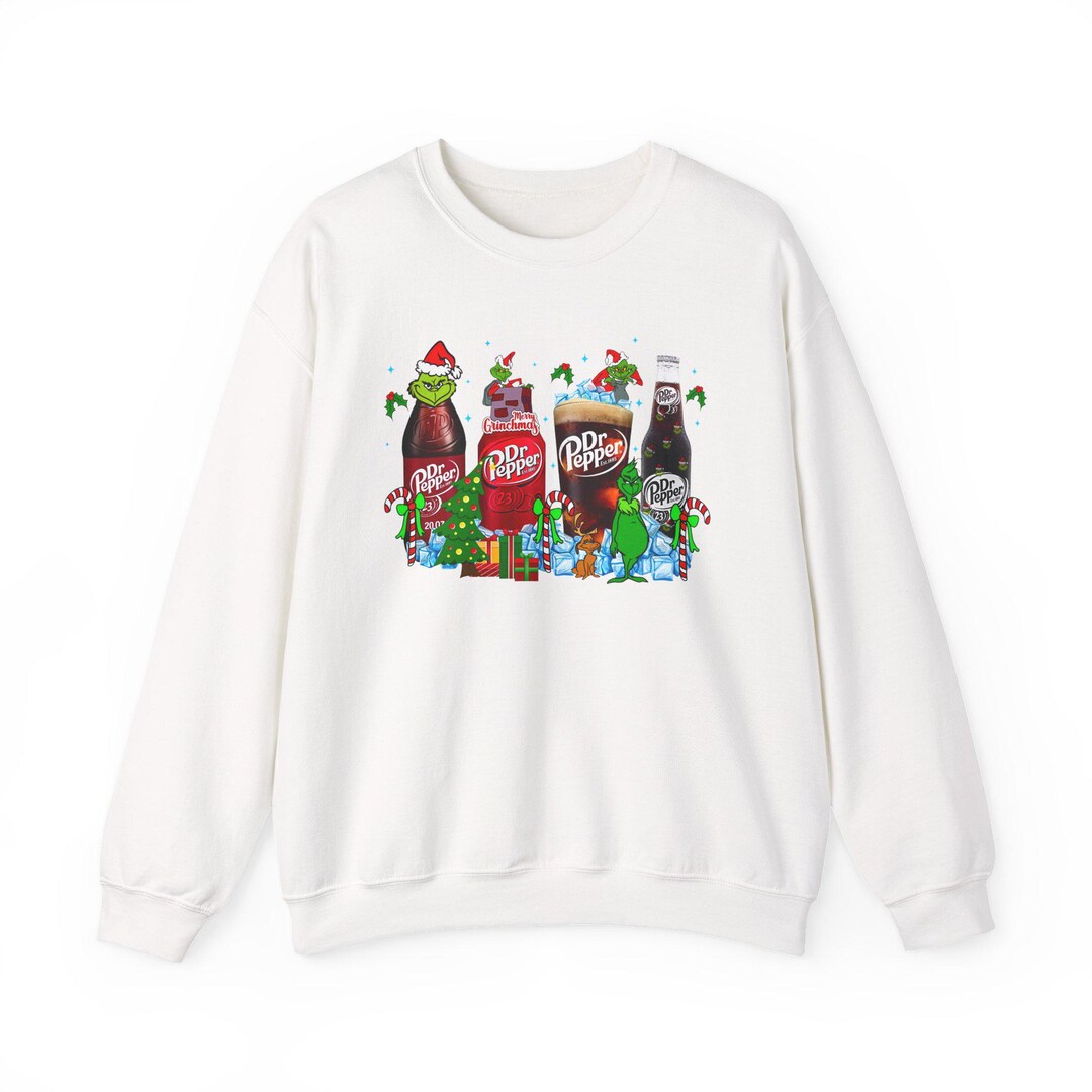 Soda Bottle Characters Sweatshirt | Whimsical Cartoon Crewneck - Etsy