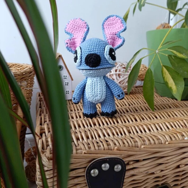 Cute Disney Lilo Stitch Crochet Pattern, Easy Knit Amigurumi PDF ...