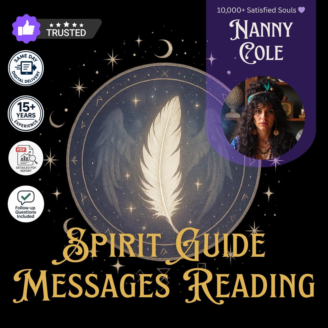 Spirit Guide Reading: Channeled Messages, Divine Guidance (same Day ...