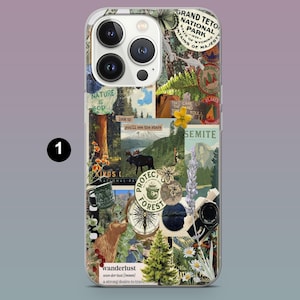 National Park Phone Case Camping Nature Hiking Cover for iPhone 16,15 ...