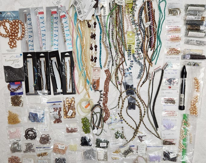 Destash Mixed Bead Lot #22 - Etsy
