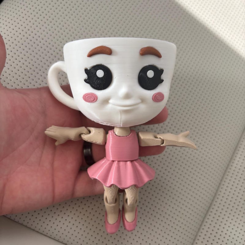 Ballerina Cappuccino Toy - Etsy
