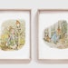 PETER RABBIT Nursery Wall Art Beatrix Potter Nursery Decor Storybook ...