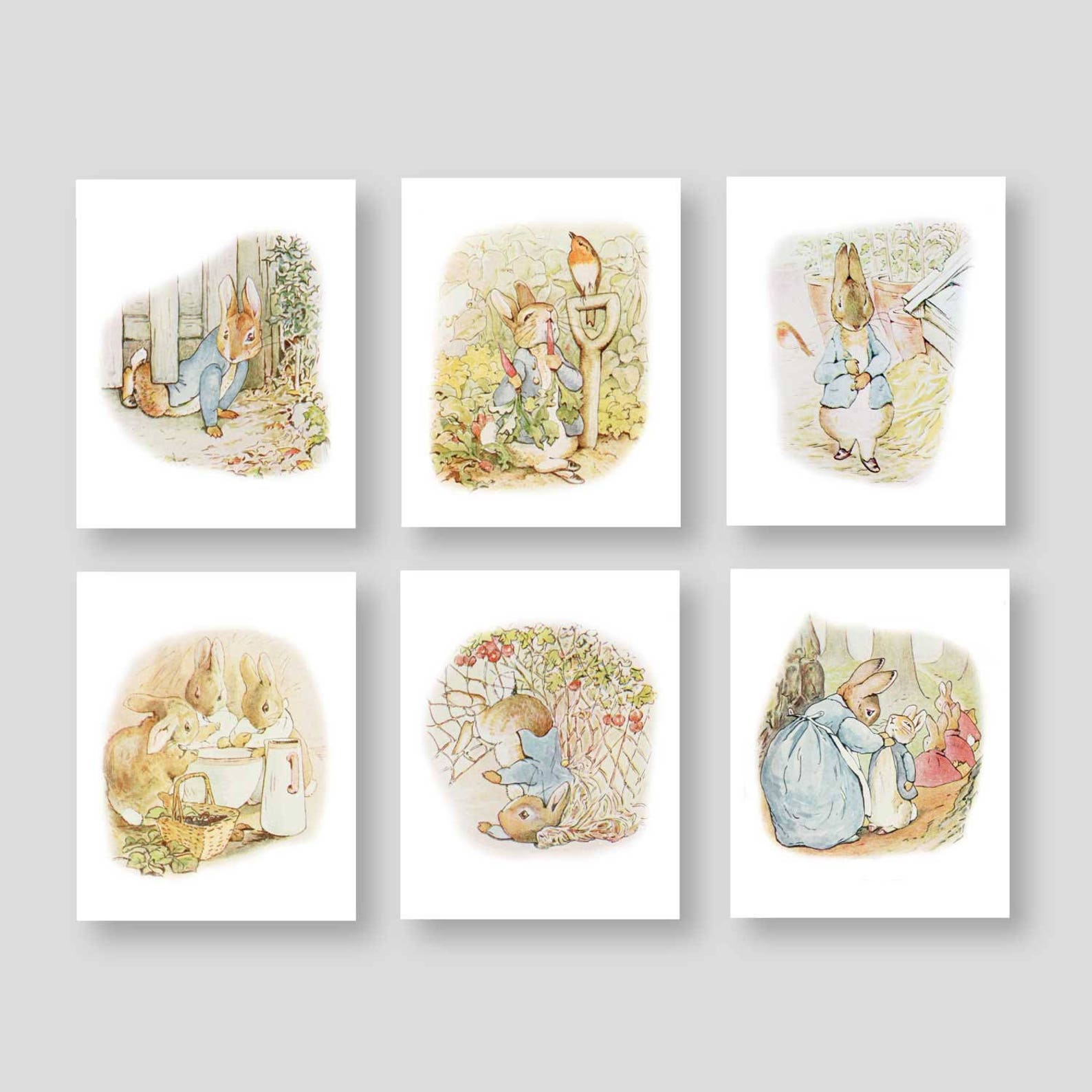 Peter Rabbit Nursery Decor Baby Nursery PRINTS or CANVAS - Etsy