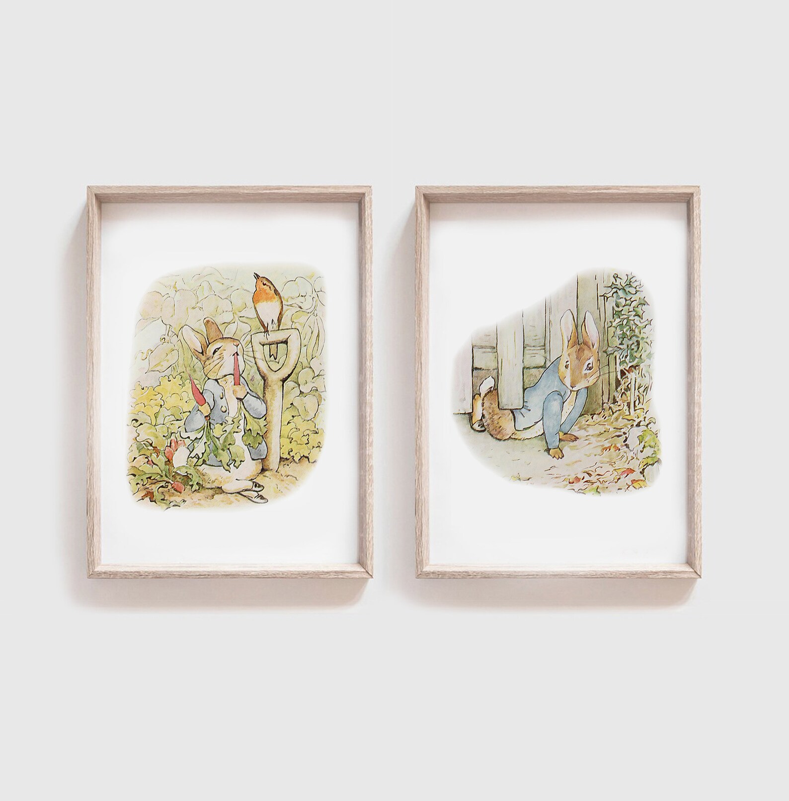 Peter Rabbit Nursery Decor Beatrix Potter Art Prints or CANVAS - Etsy