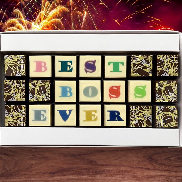 Boss Chocolate - Etsy