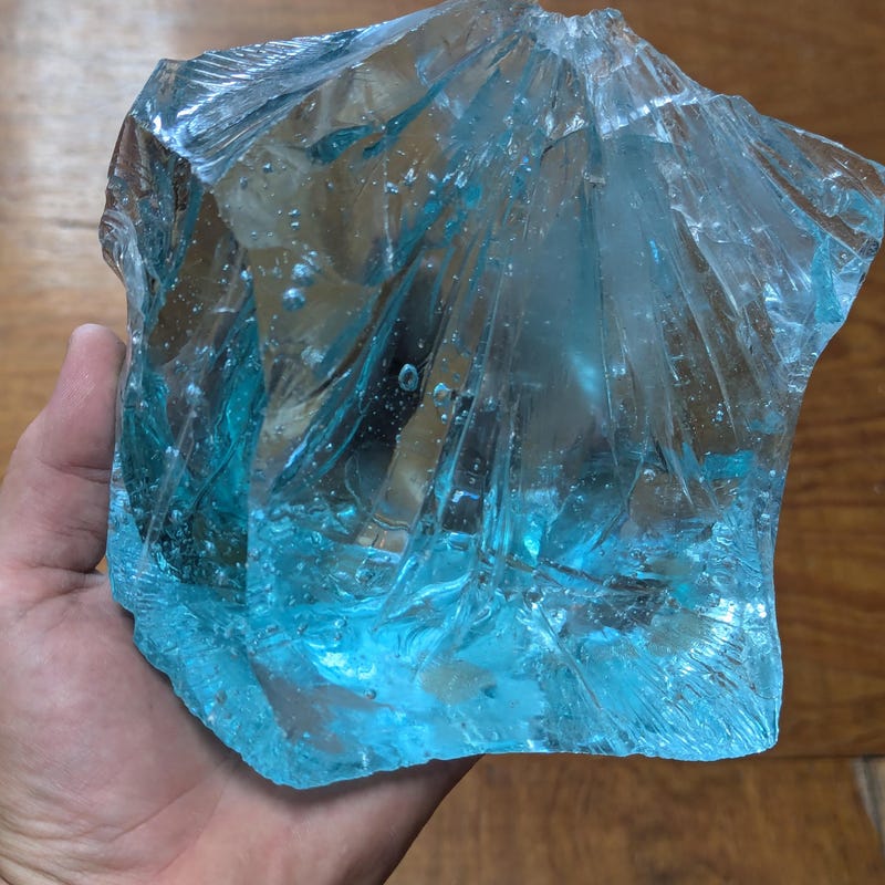 Slag Glass Chunks - Etsy