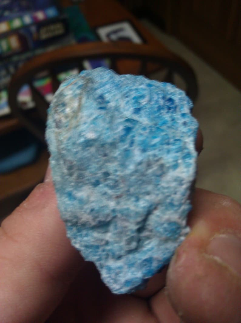 Wholesale 1-5lb Lot Natural Blue Apatite Crystals Rough Stones - Etsy