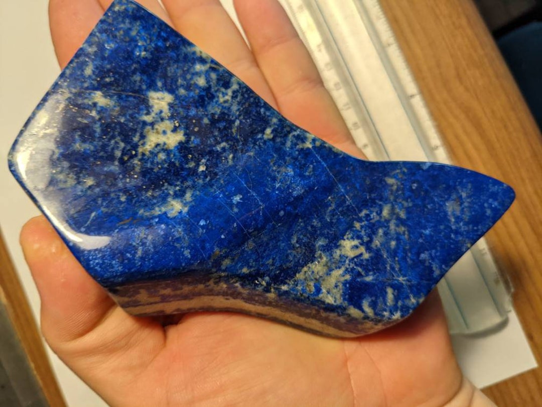 Large Fully Polished Lapis Lazuli Slab - Etsy