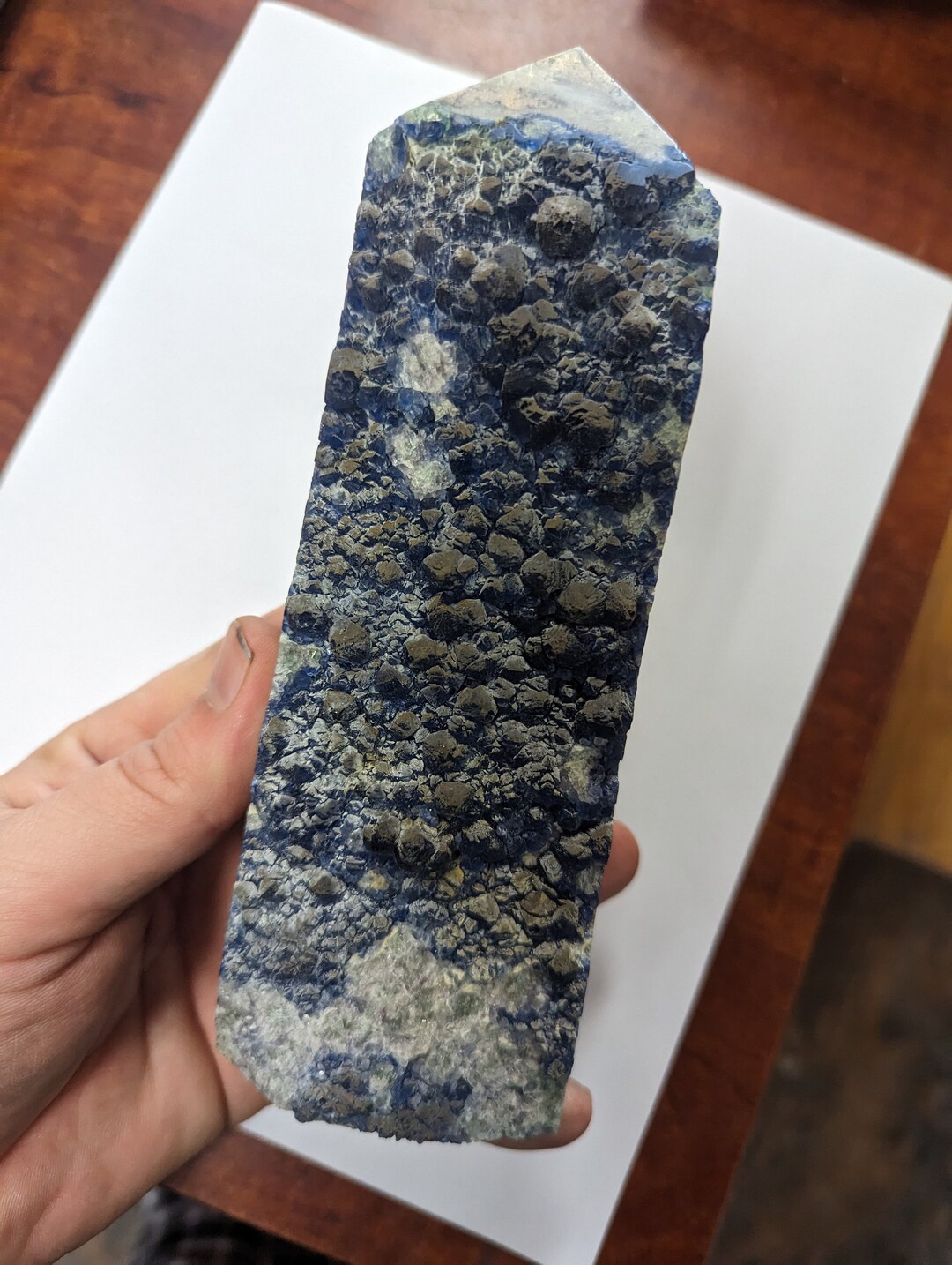 Large Epic Blue Fluorite Crystals on Matrix, Tower, Mongolia - Etsy