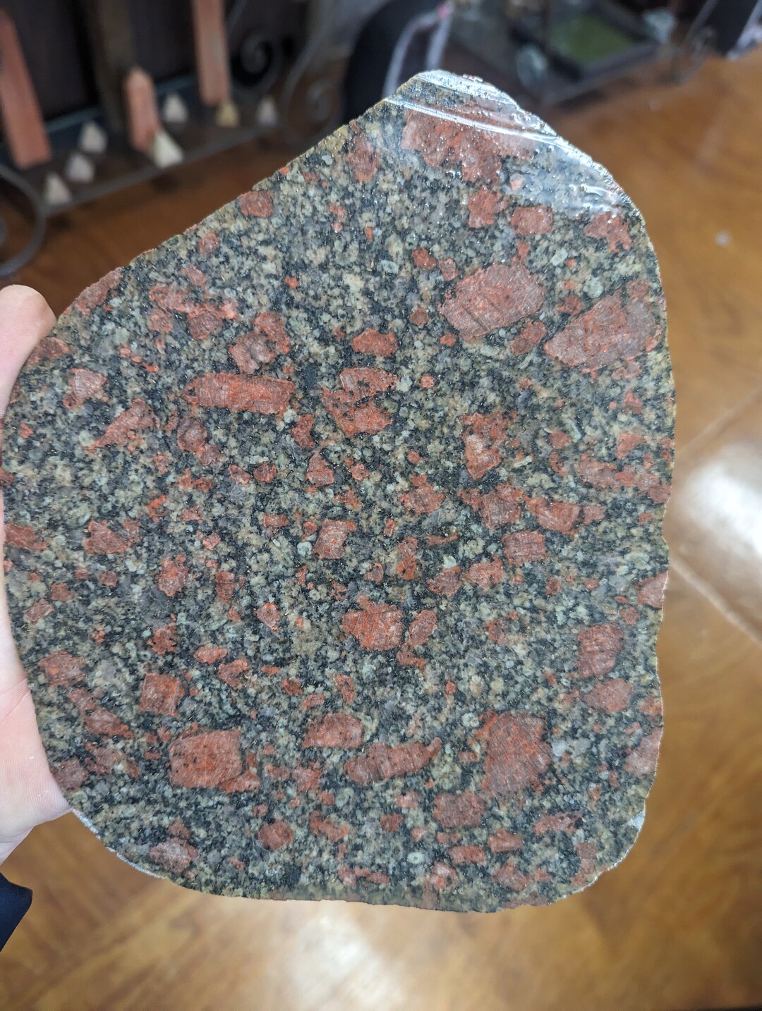 Huge Funky Mystery Slab.. Red Orthoclase Pudding Granite? - Etsy