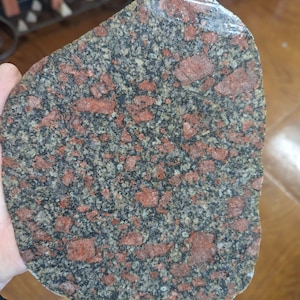 Huge Funky Mystery Slab.. Red Orthoclase Pudding Granite? - Etsy