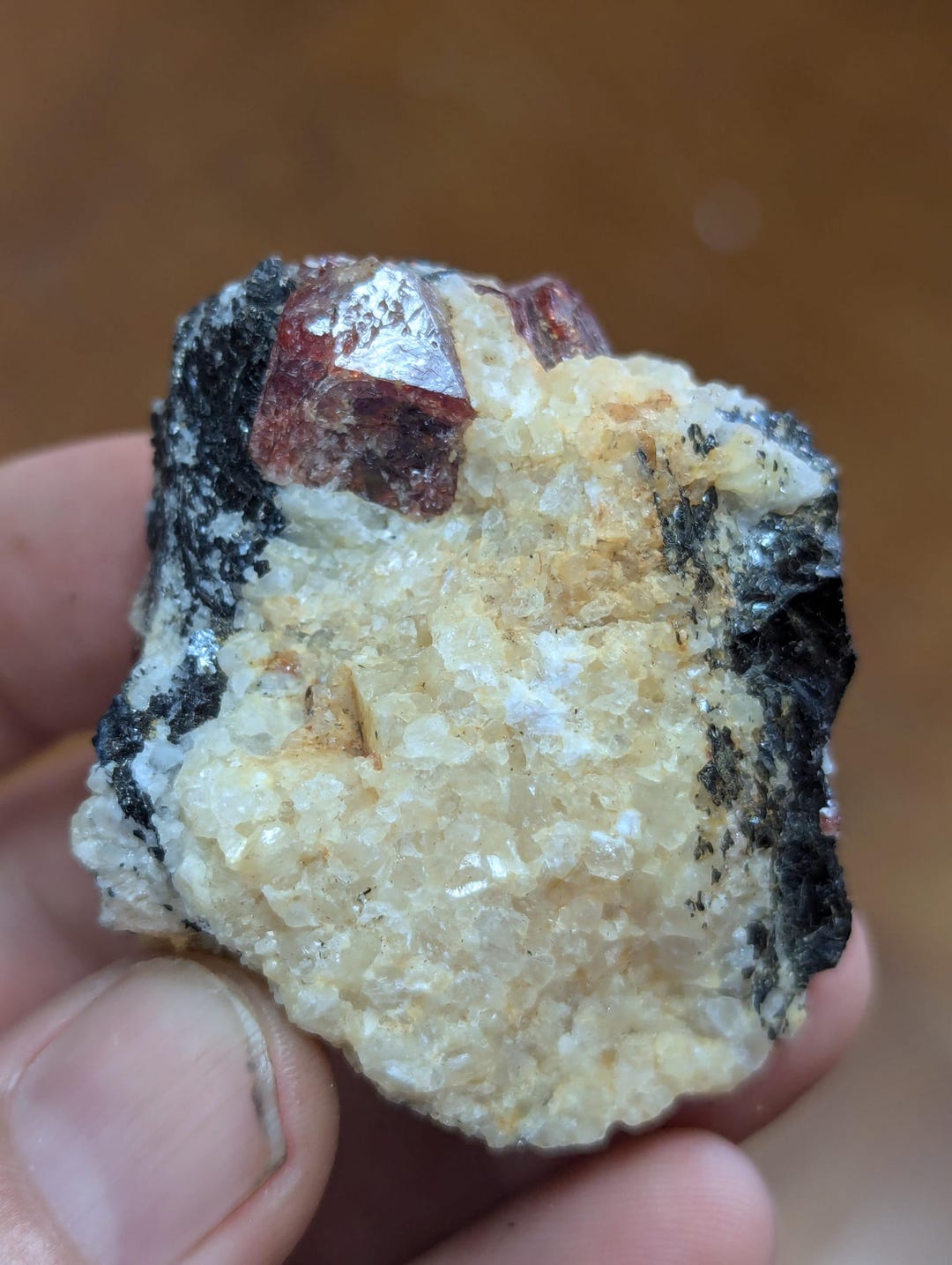 Natural Red Zircon Crystals in Matrix, Large Cluster - Etsy