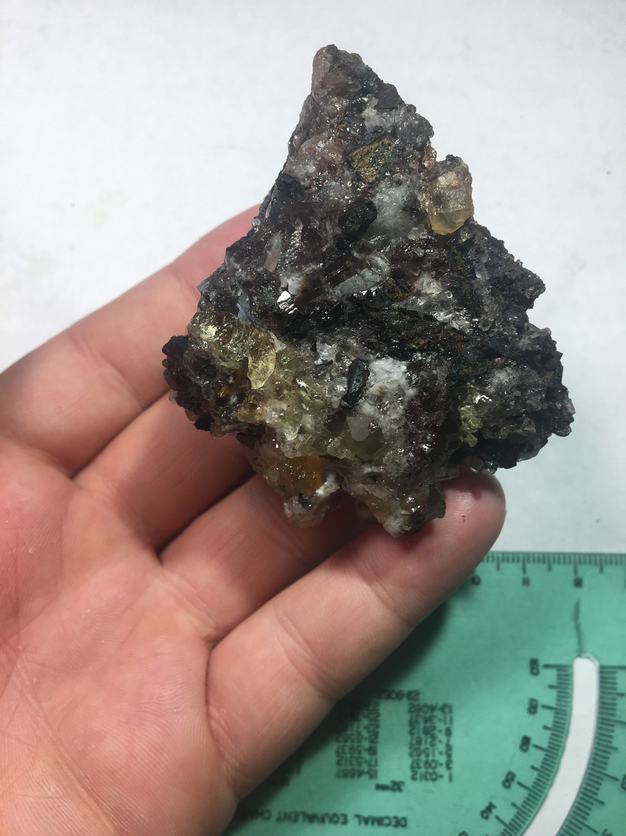 Golden Apatite Crystals on Hemimorphite Matrix | Etsy