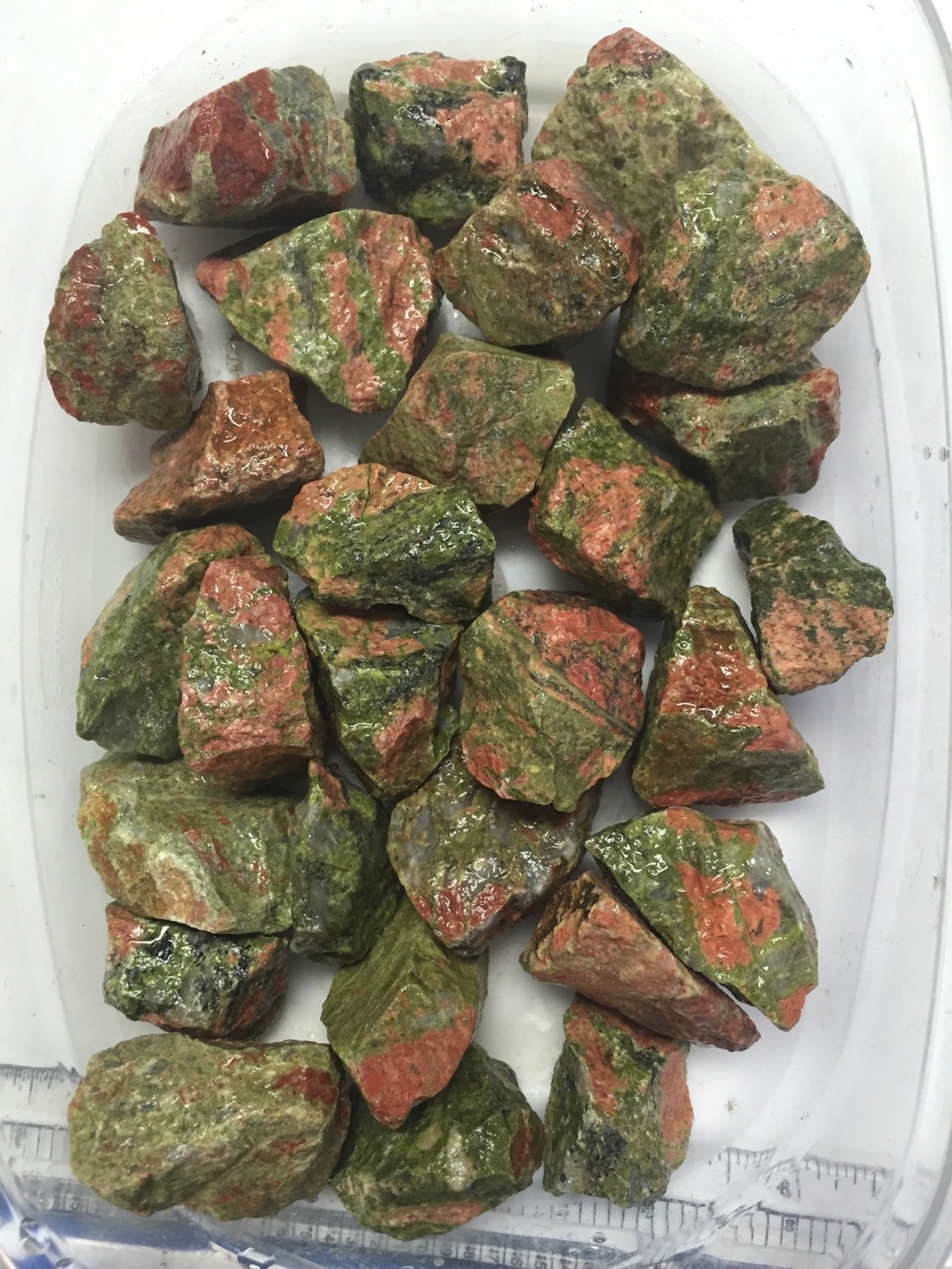 Wholesale 1lb+ Unakite Jasper Natural Rough Stones - Etsy