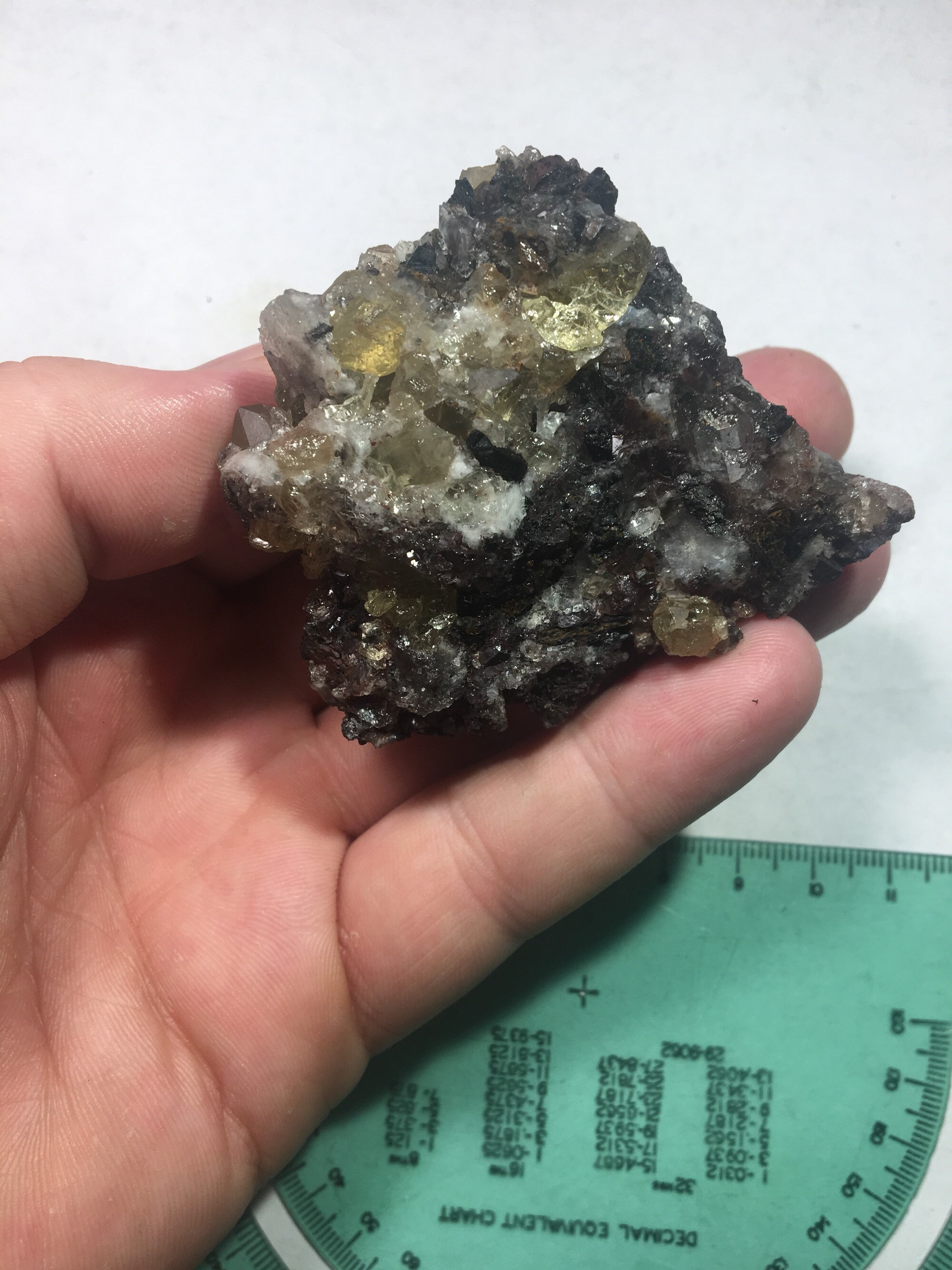 Golden Apatite Crystals on Hemimorphite Matrix | Etsy