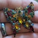 Large Prong Set Vintage Rhinestone Butterfly Brooch Pin - Etsy