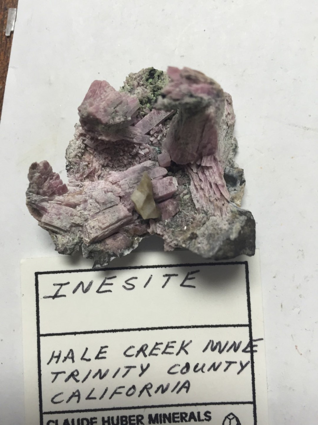 Gemmy Rare Inesite Crystal Cluster Hale Creek Mine CA - Etsy
