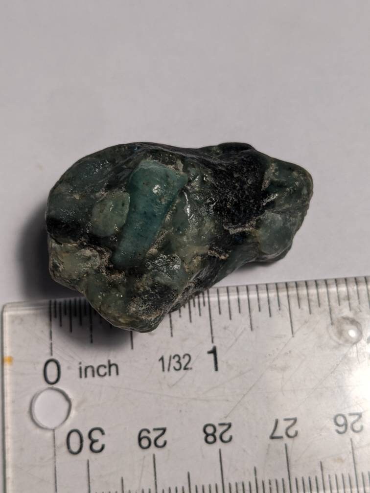 Natural Emerald Beryl in Matrix | Etsy