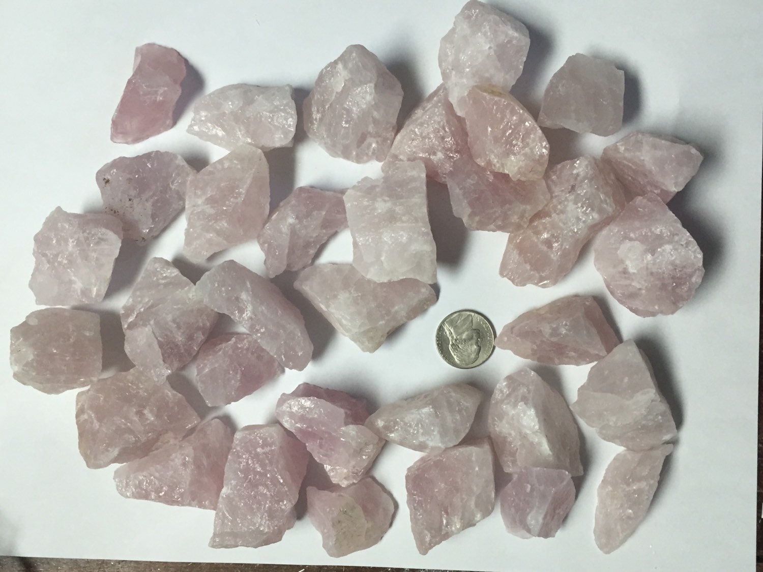 Wholesale 1lb Natural Rose Quartz Stones - Etsy