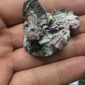 Gemmy Rare Inesite Crystal Cluster Hale Creek Mine CA - Etsy