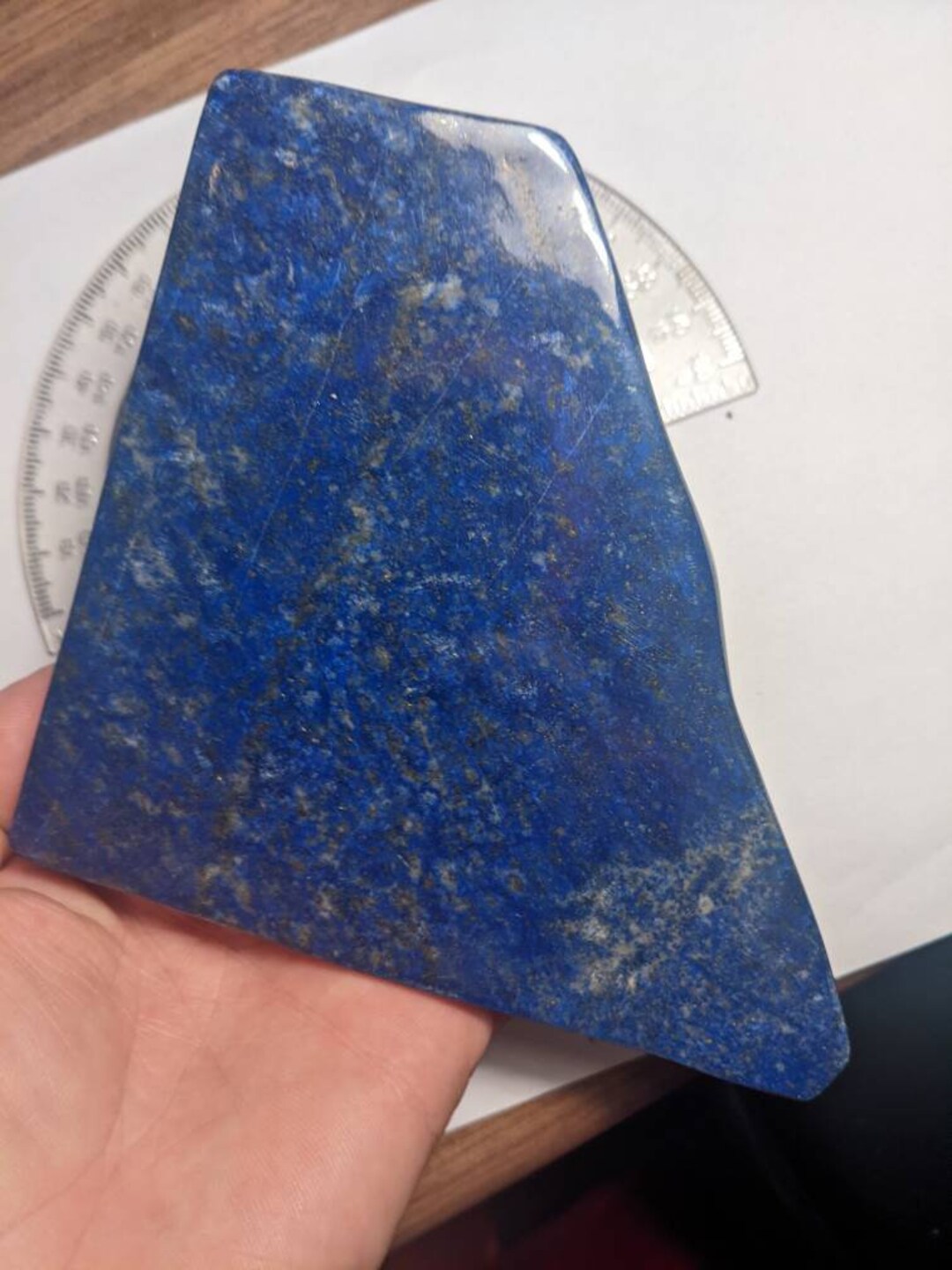 Stands up Huge 614g Fully Polished Lapis Lazuli Slab - Etsy