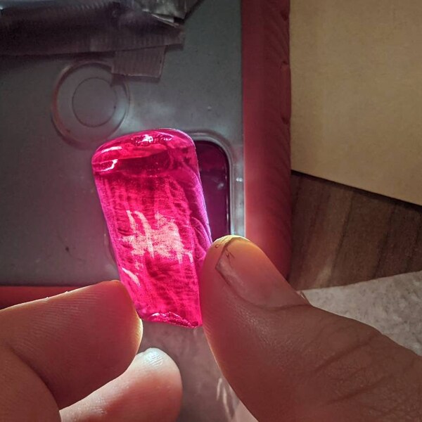 Synthetic Ruby - Etsy