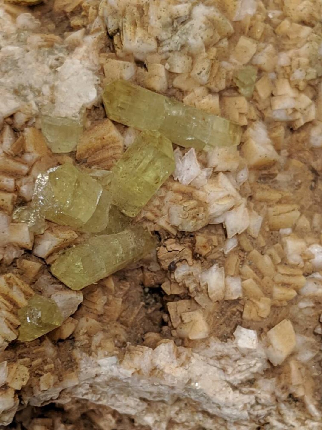 Apatite Crystals in Dolomite Matrix Morocco - Etsy