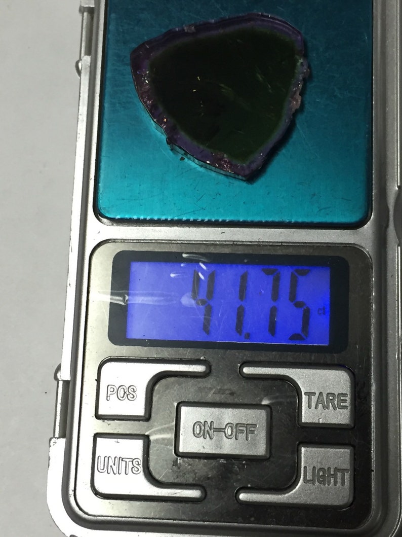 41ct Big Reverse Watermelon Tourmaline Slice Old Stock Brazil | Etsy