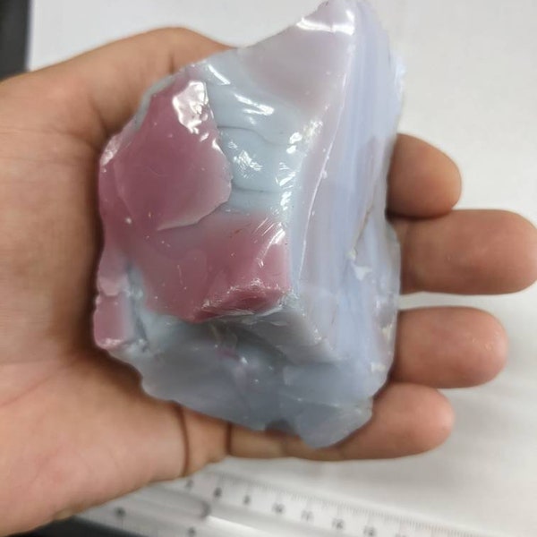Pink Rocks Glass - Etsy