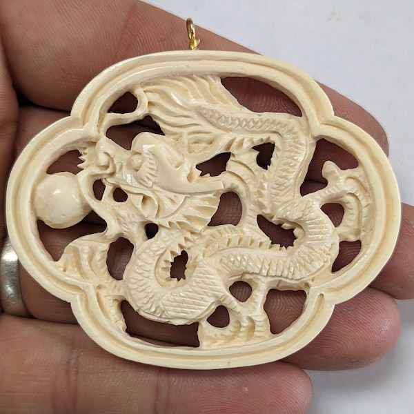 Chinese Carved Bone - Etsy