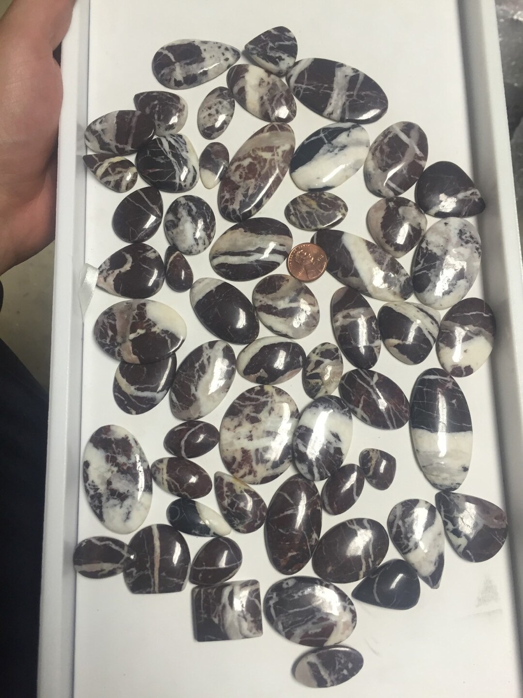 Wholesale 1/2 Kilo 500g Chocolate Jasper Cabochons - Etsy