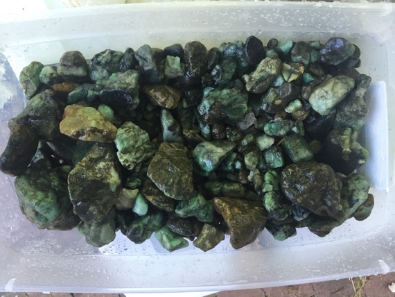 1lb Wholesale Lot Rough Natural Emerald Crystals in Matrix | Etsy