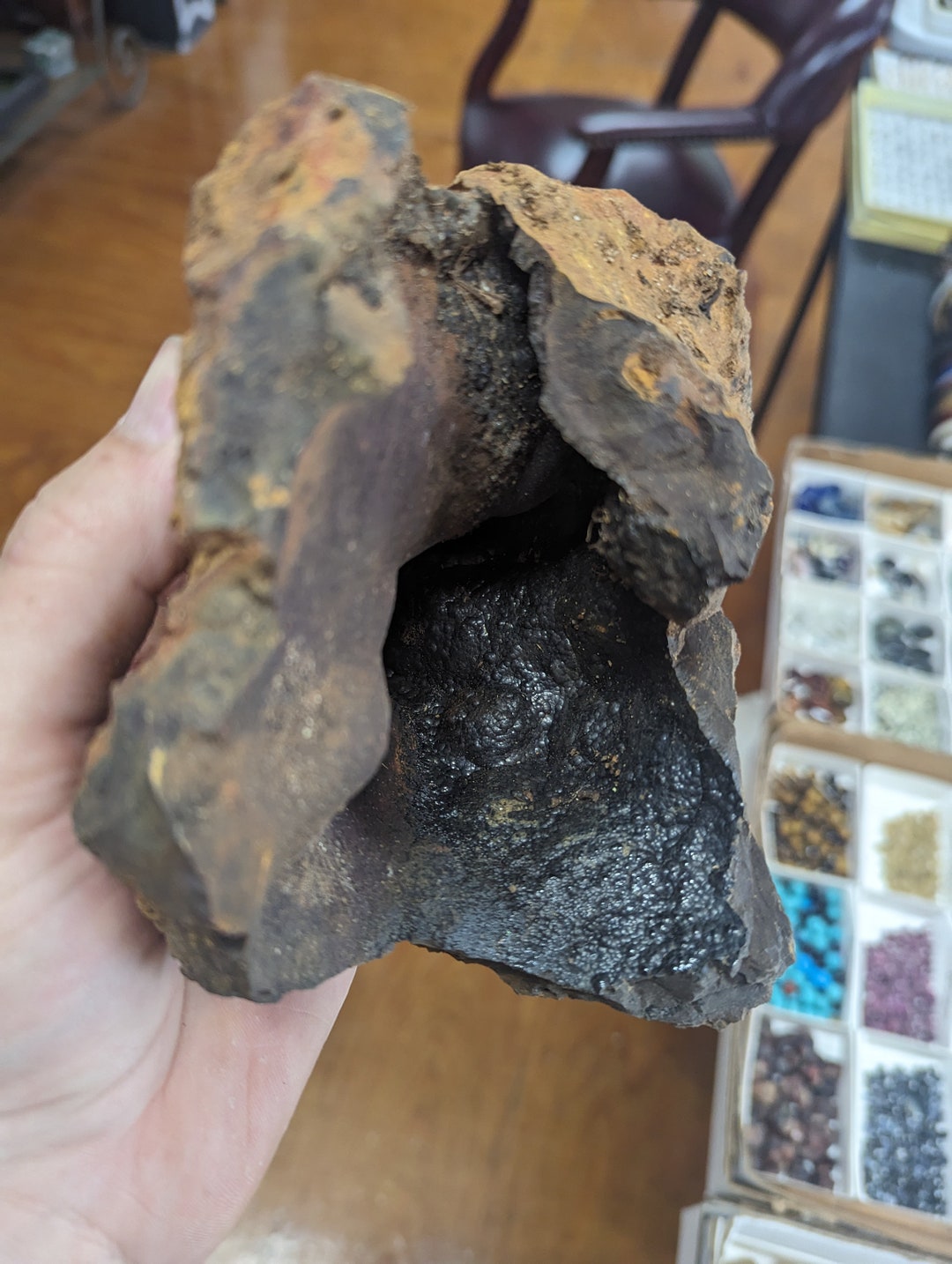 Huge 5.2lb Hematite Geode From Preston Georgia - Etsy