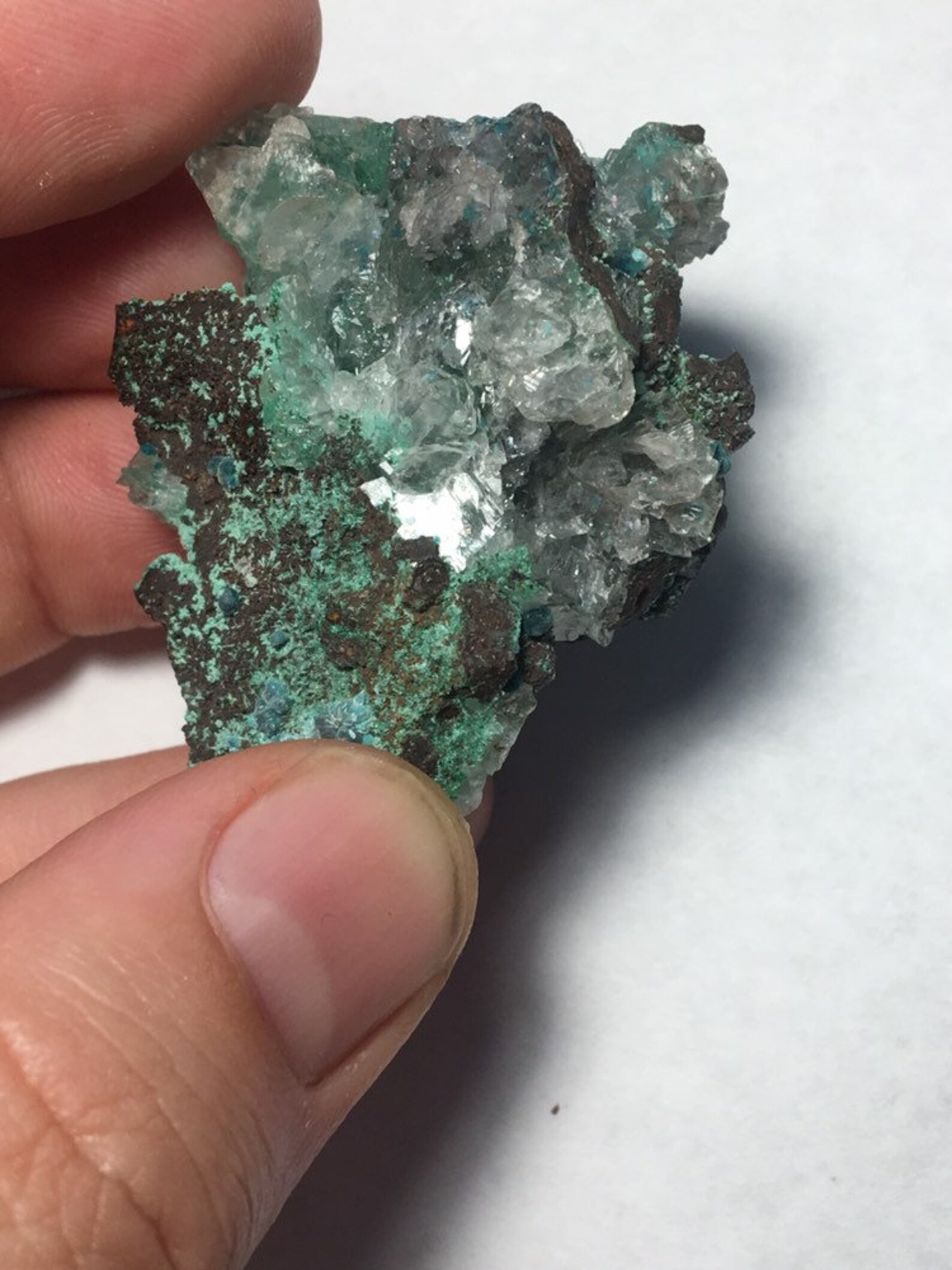 Conichalcite, Selenite and Aurichalcite Crystal Cluster - Etsy