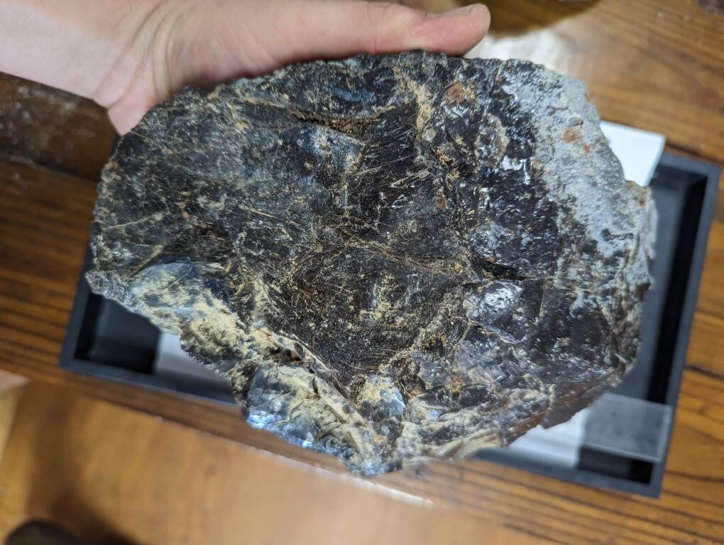 Huge 10.3lb Natural Blue Obsidian Rough Crystal - Etsy