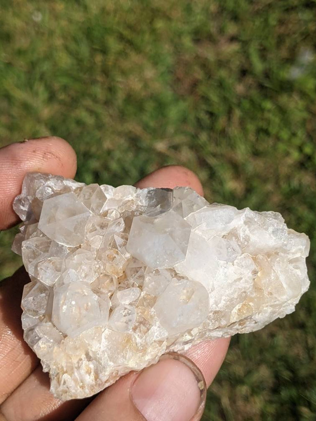Quartz Crystal Cluster From Rutledge GA Georgia - Etsy