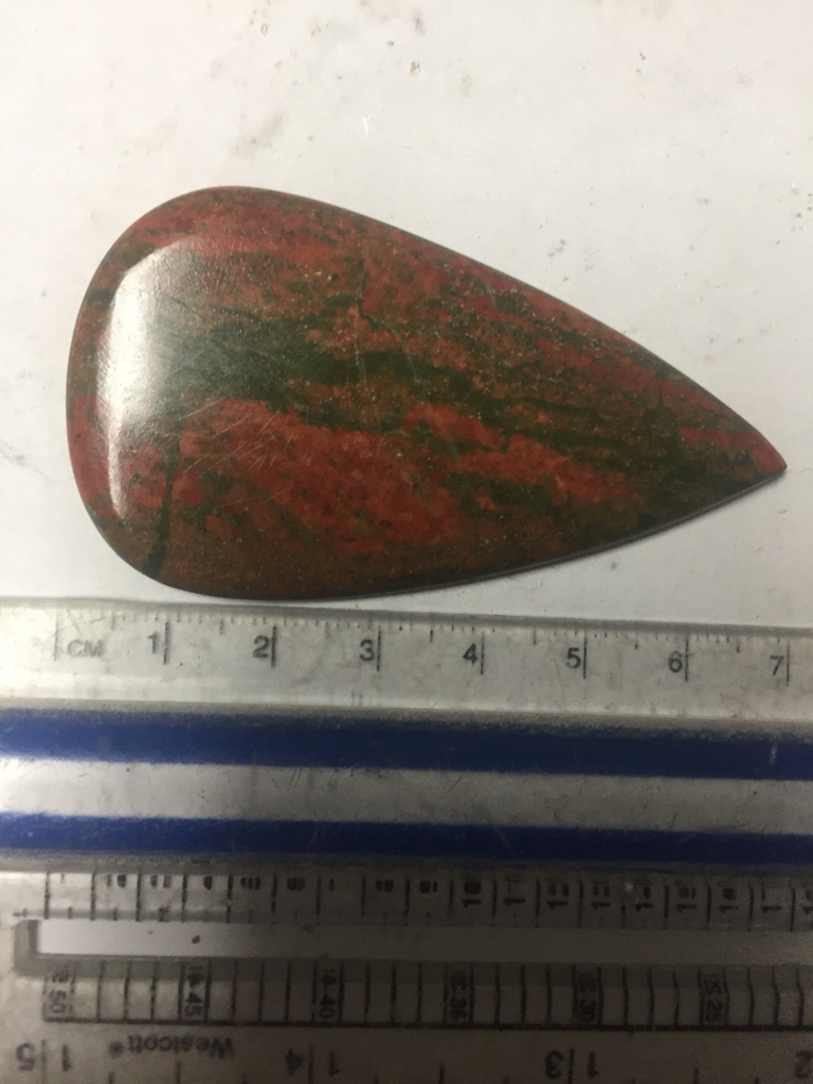 Huge Unakite Jasper Polished Cabochon - Etsy