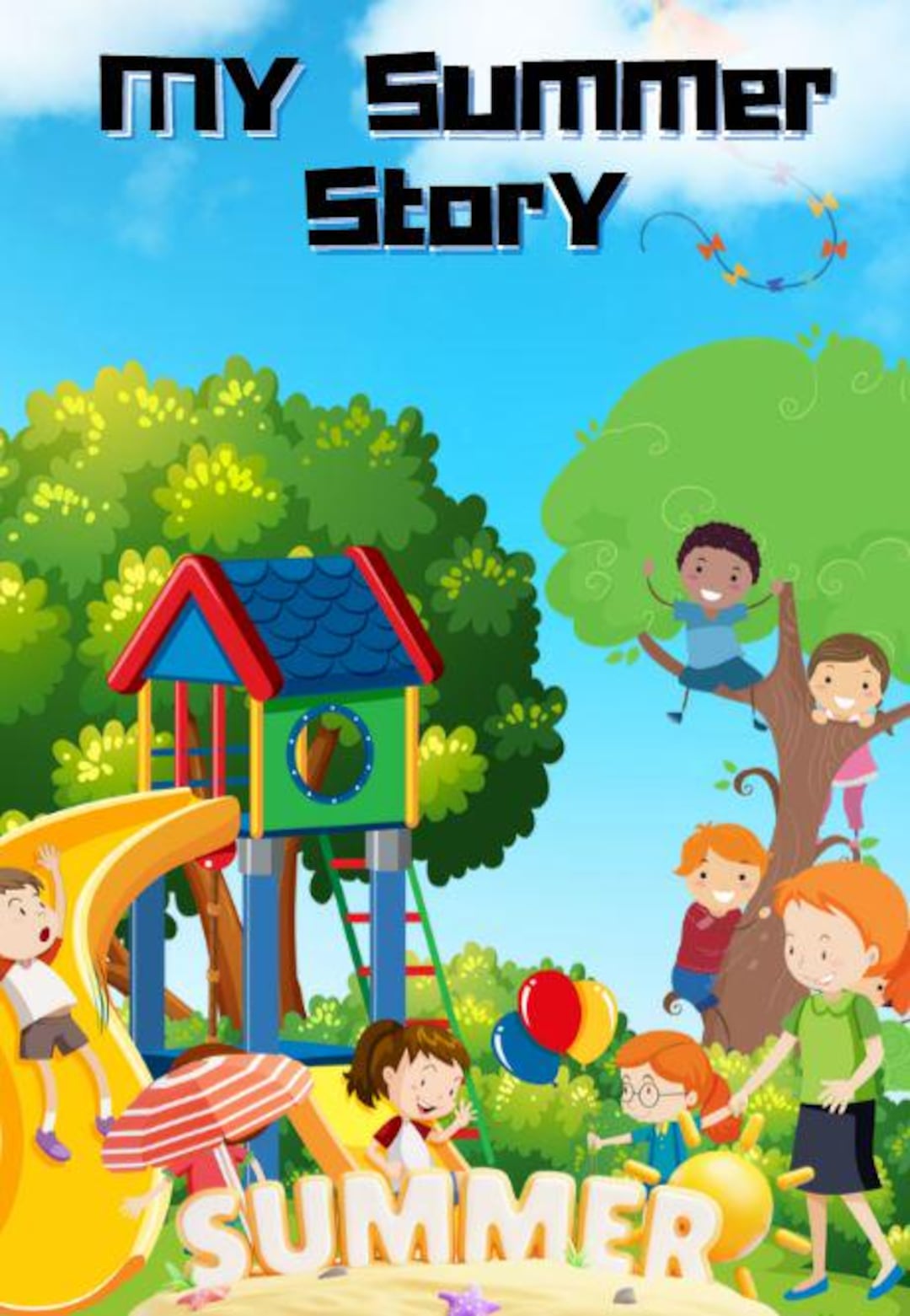 My Summer Storybook: Write & Draw Your Holiday Memories - Etsy