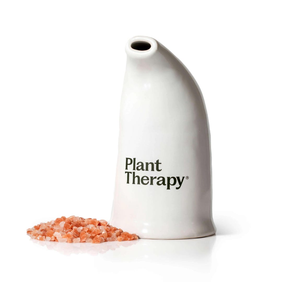 Himalayan Salt Aromatherapy Inhaler | Natural Sinus Relief - Etsy