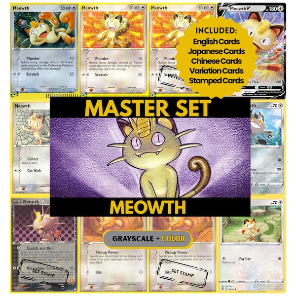 Extended Art Meowth - Etsy