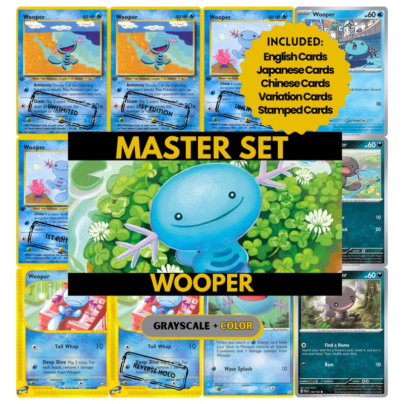 Wooper Binder - Etsy
