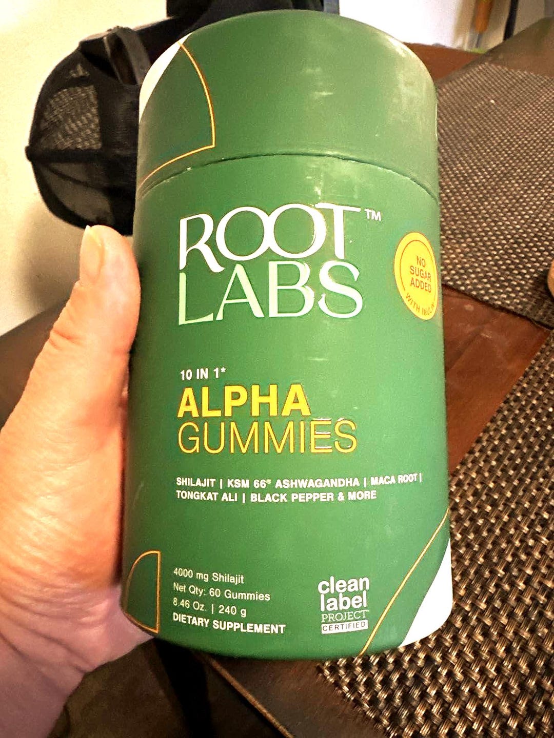 Himalayan Shilajit Alpha Gummies: 4000mg, KSM-66 Ashwagandha, Vegan ...