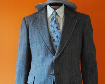 Norm Thompson Red & Black Tweed Jacket Sz 44 - Etsy