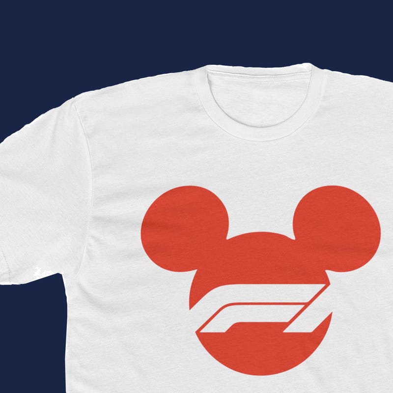 Mickey Mouse Formula 1 - Etsy